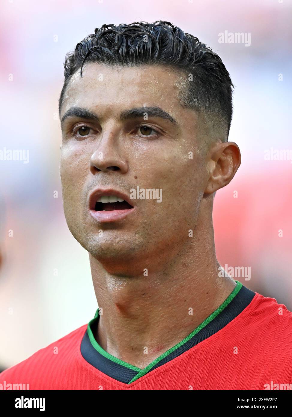 Dortmund - Cristiano Ronaldo of Portugal during the UEFA EURO 2024 ...