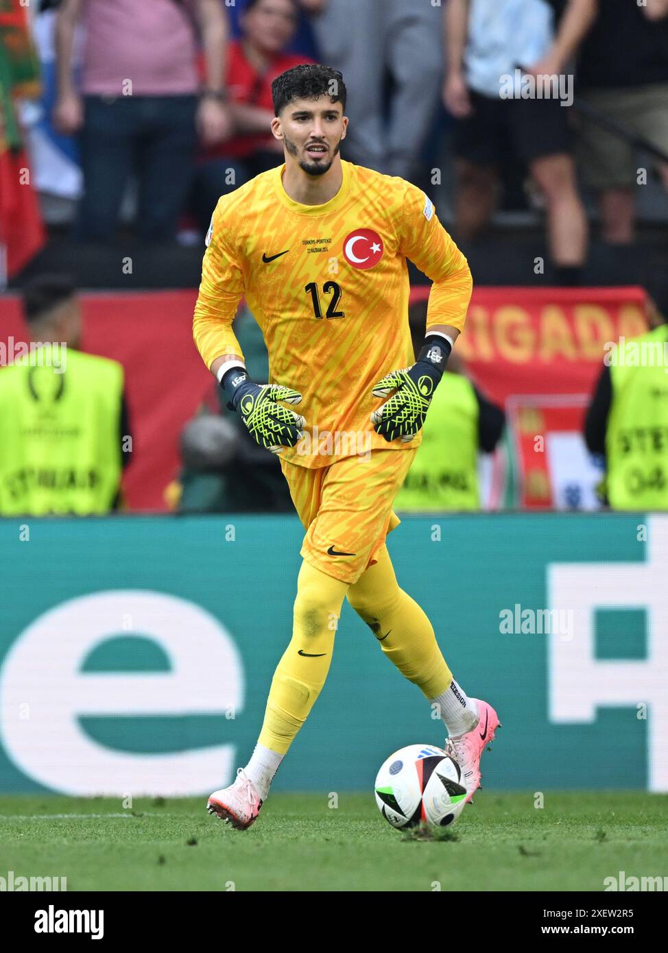 Dortmund - Turkey goalkeeper Altay Bayindir during the UEFA EURO 2024 ...