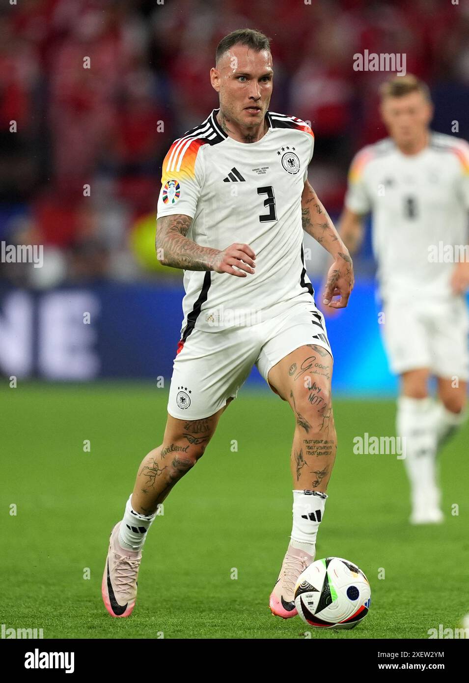 Germany's David Raum during the UEFA Euro 2024 round of 16 match at the ...