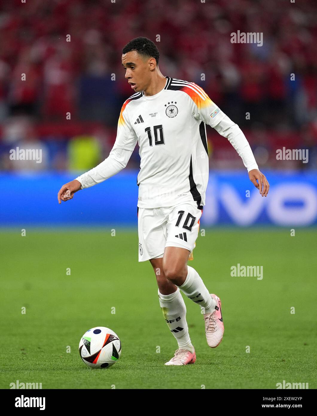 Germany's Jamal Musiala during the UEFA Euro 2024 round of 16 match at ...