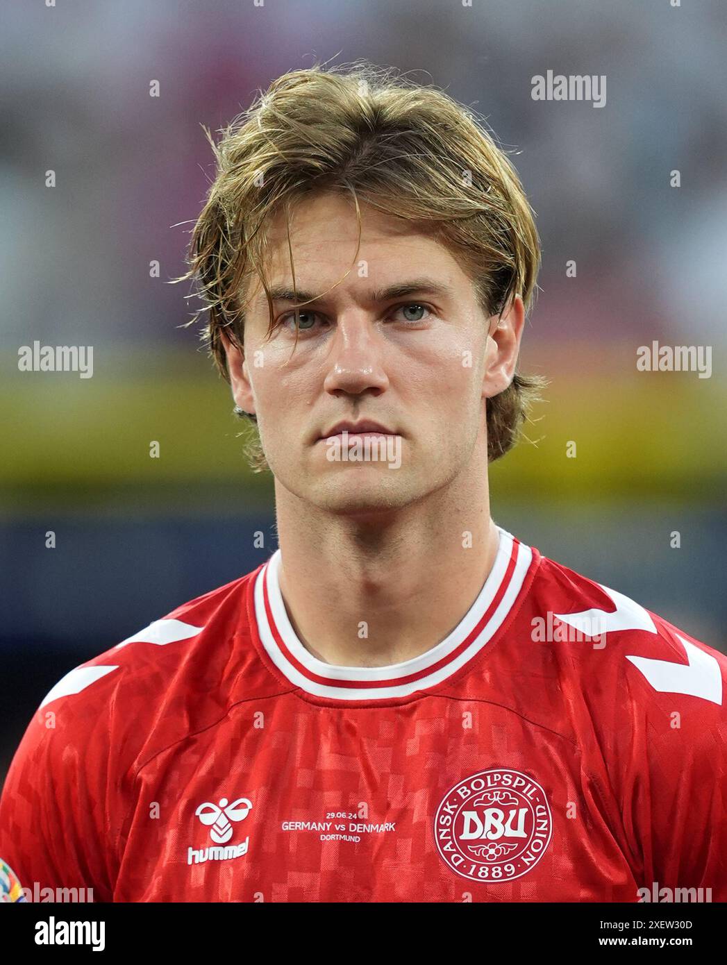 Denmark's Joachim Andersen during the UEFA Euro 2024 round of 16 match ...