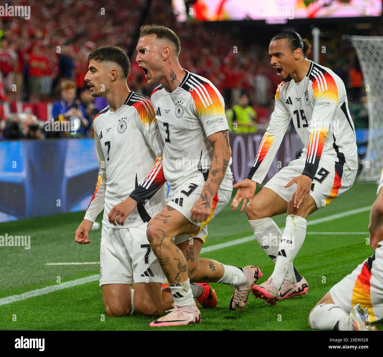 Dortmund, Germany. 29 Jun 2024 - Germany v Denmark - UEFA Euro 2024 ...
