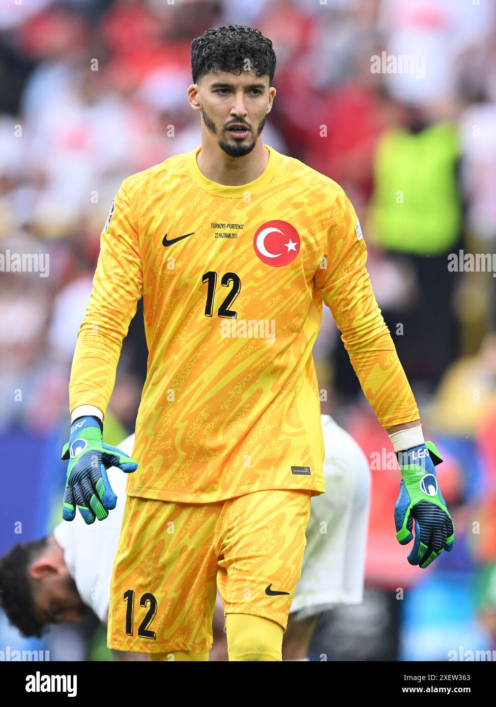 Dortmund - Turkey goalkeeper Altay Bayindir during the UEFA EURO 2024 ...