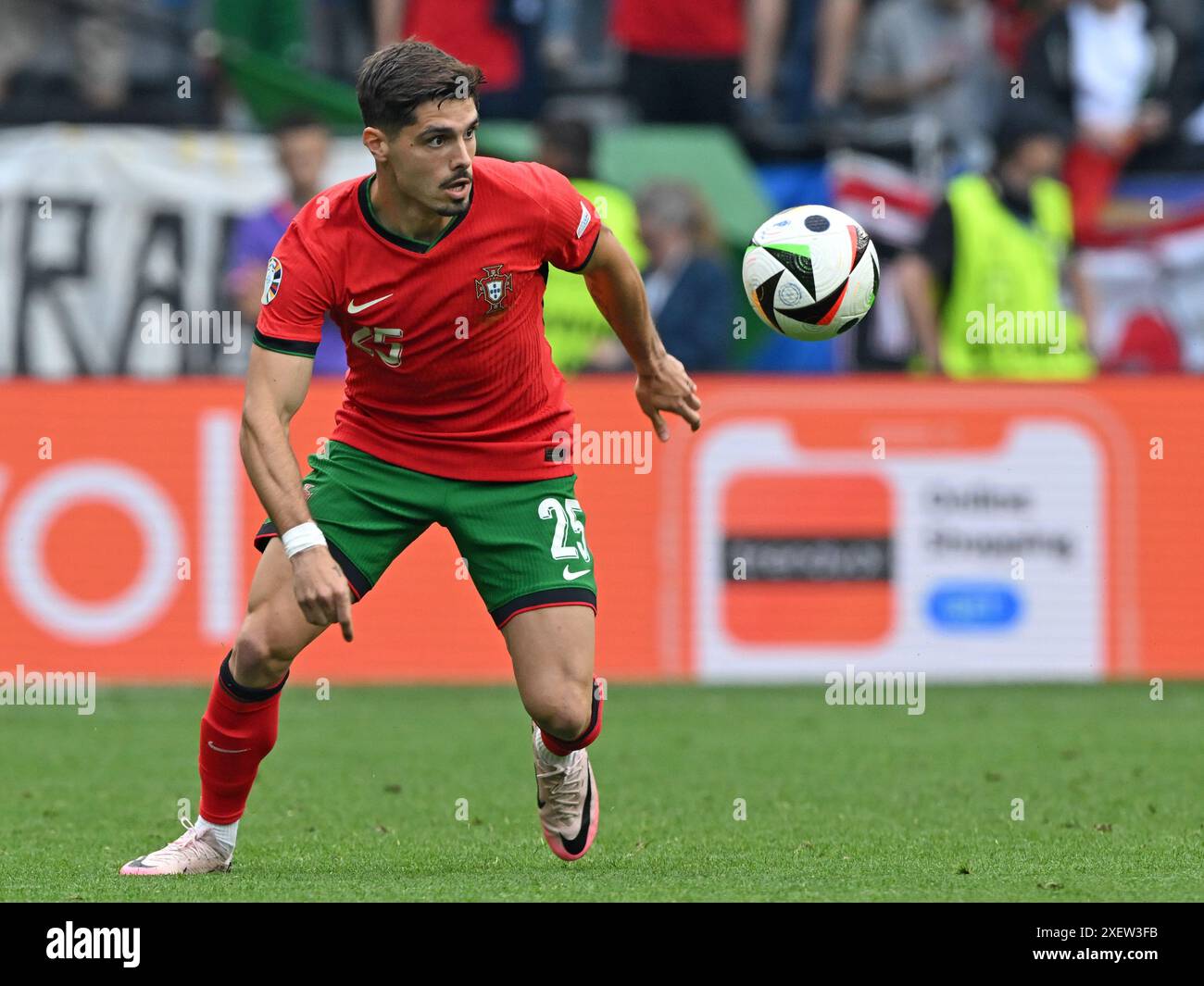 Dortmund - Pedro Neto of Portugal during the UEFA EURO 2024 group F ...