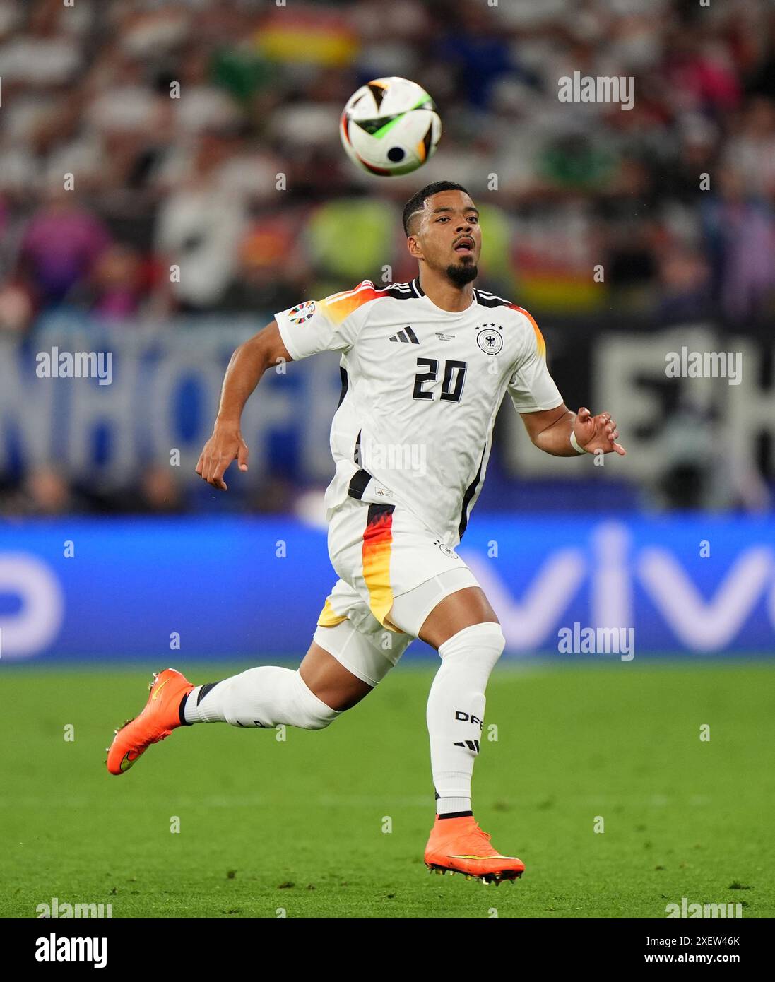 Germany's Benjamin Henrichs during the UEFA Euro 2024 round of 16 match ...