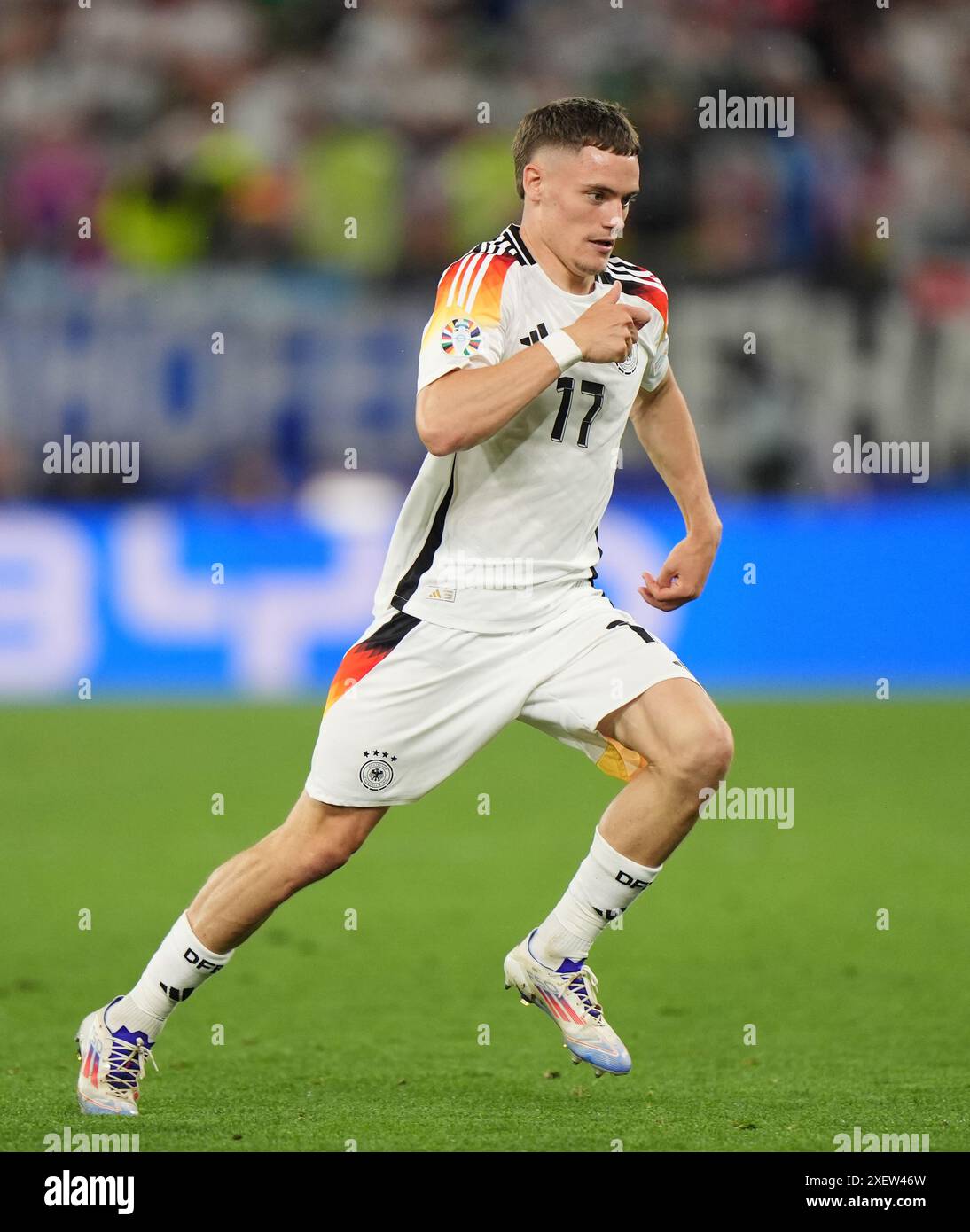 Germany's Florian Wirtz during the UEFA Euro 2024 round of 16 match at ...