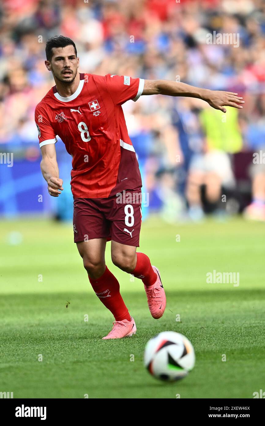 BERLIN, GERMANY - JUNE 29: Remo Freuler of Switzerland during the match ...