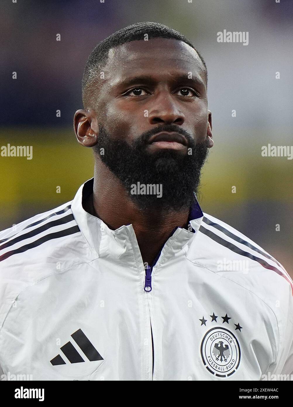 Germany's Antonio Rudiger during the UEFA Euro 2024 round of 16 match ...
