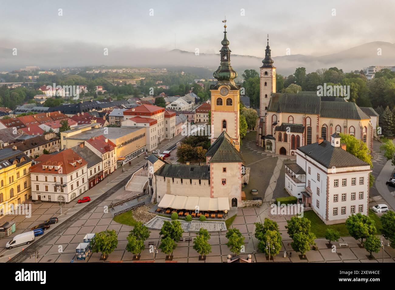 Aerial banska bystrica hi-res stock photography and images - Alamy