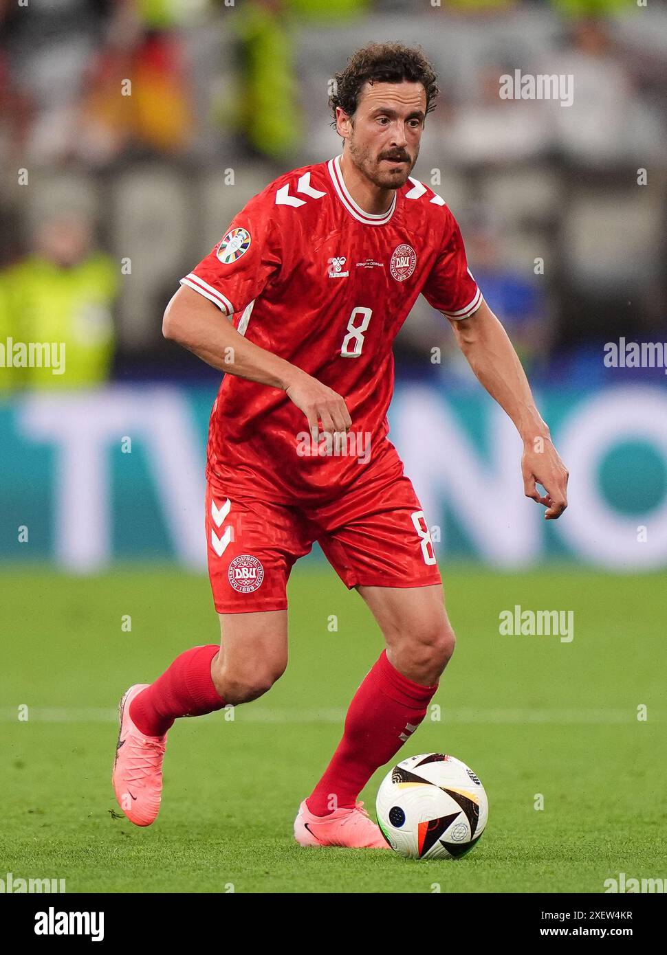 Denmark's Thomas Delaney during the UEFA Euro 2024 round of 16 match at ...