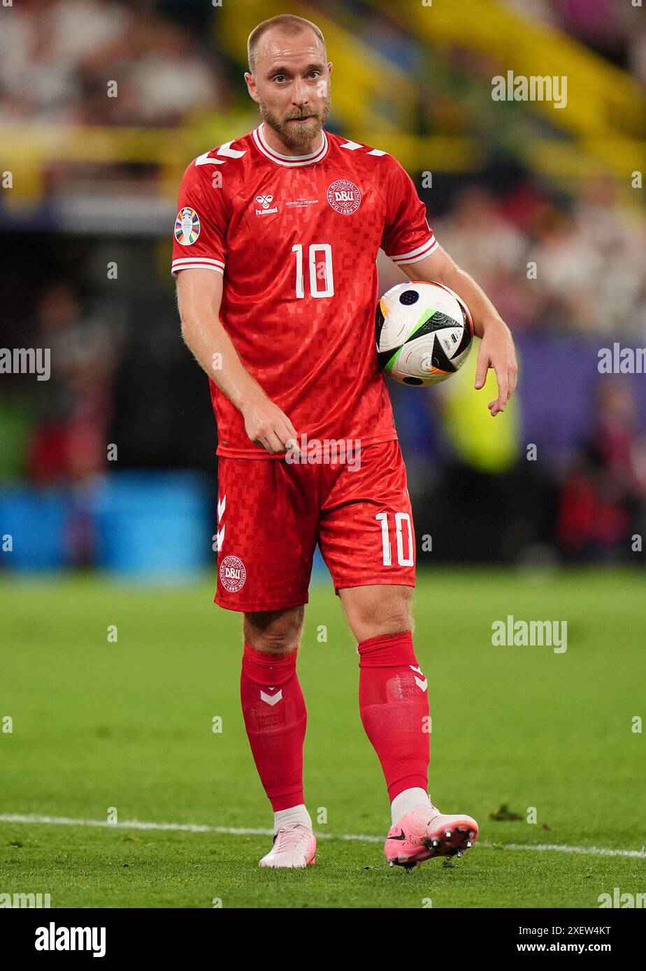 Denmark's Christian Eriksen during the UEFA Euro 2024 round of 16 match ...