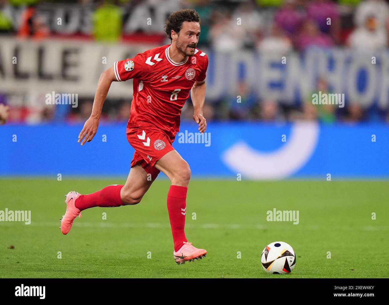 Denmark's Thomas Delaney during the UEFA Euro 2024 round of 16 match at ...