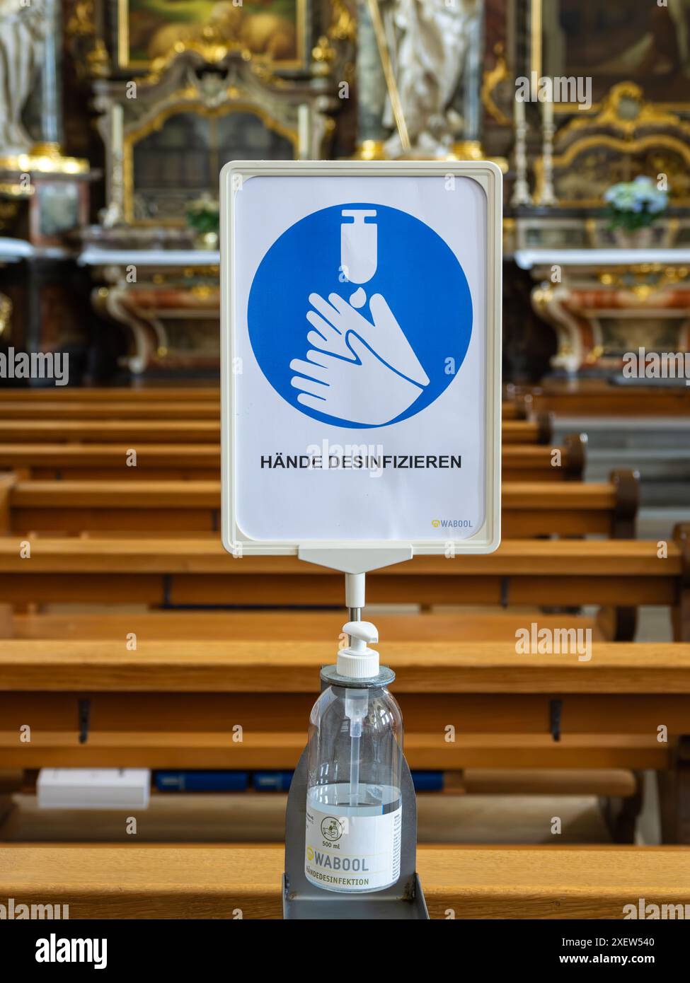 Wabool desinfektion hi-res stock photography and images - Alamy