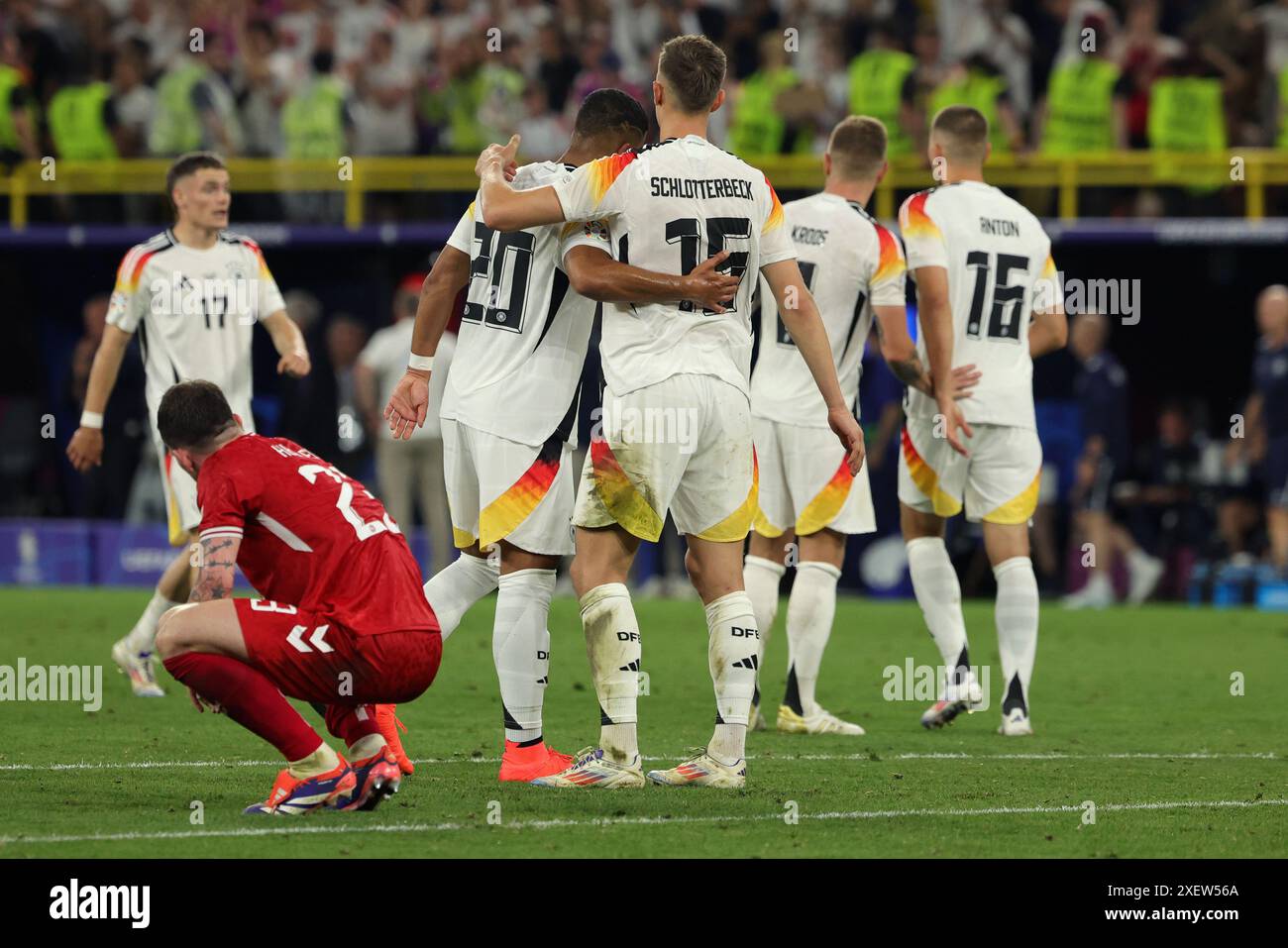 Dortmund, Germany. 29th June, 2024. Soccer, UEFA Euro 2024, European ...