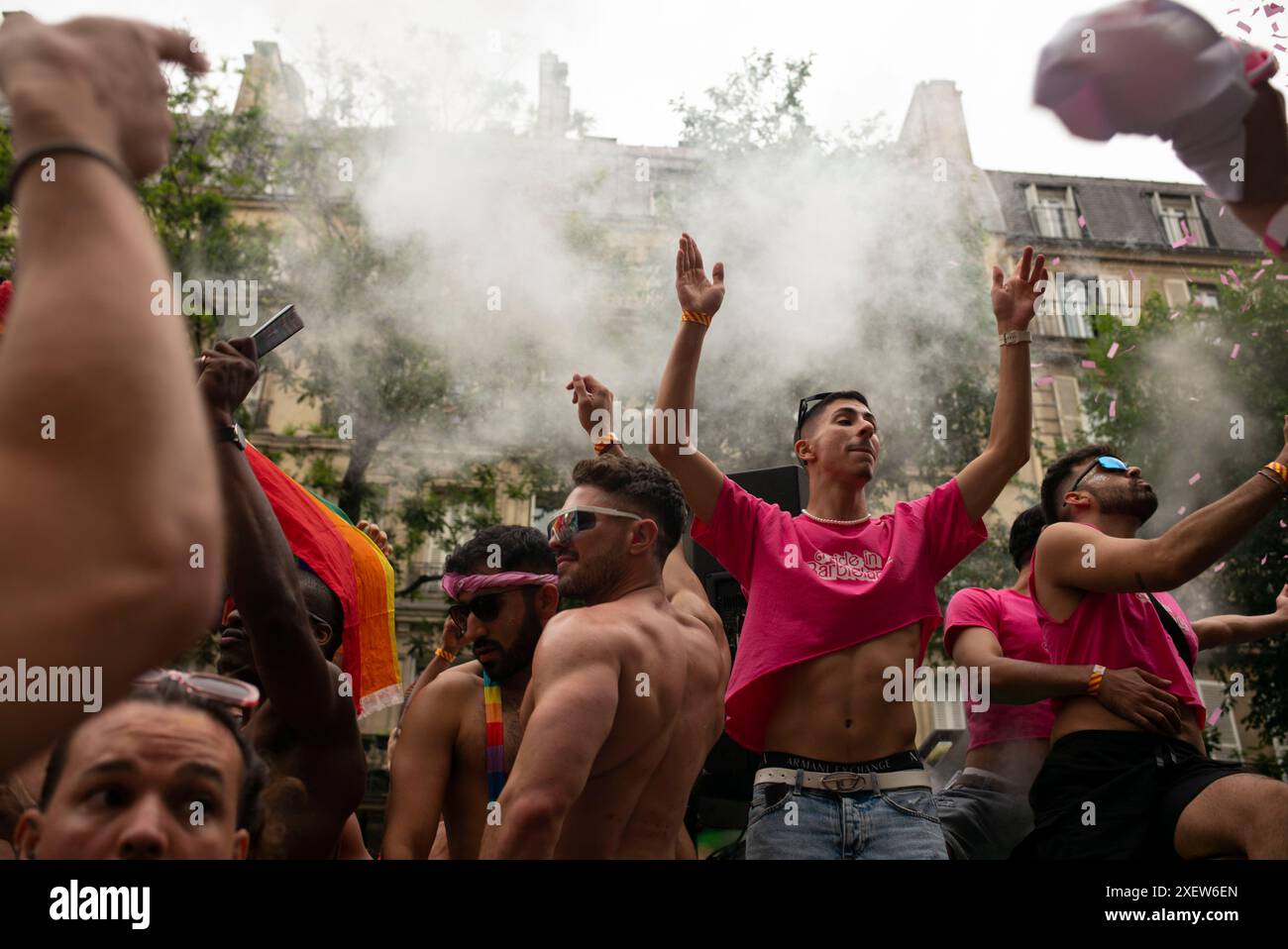 Paris, France, France. 30th June, 2024. Paris Pride March LGBTQ ...