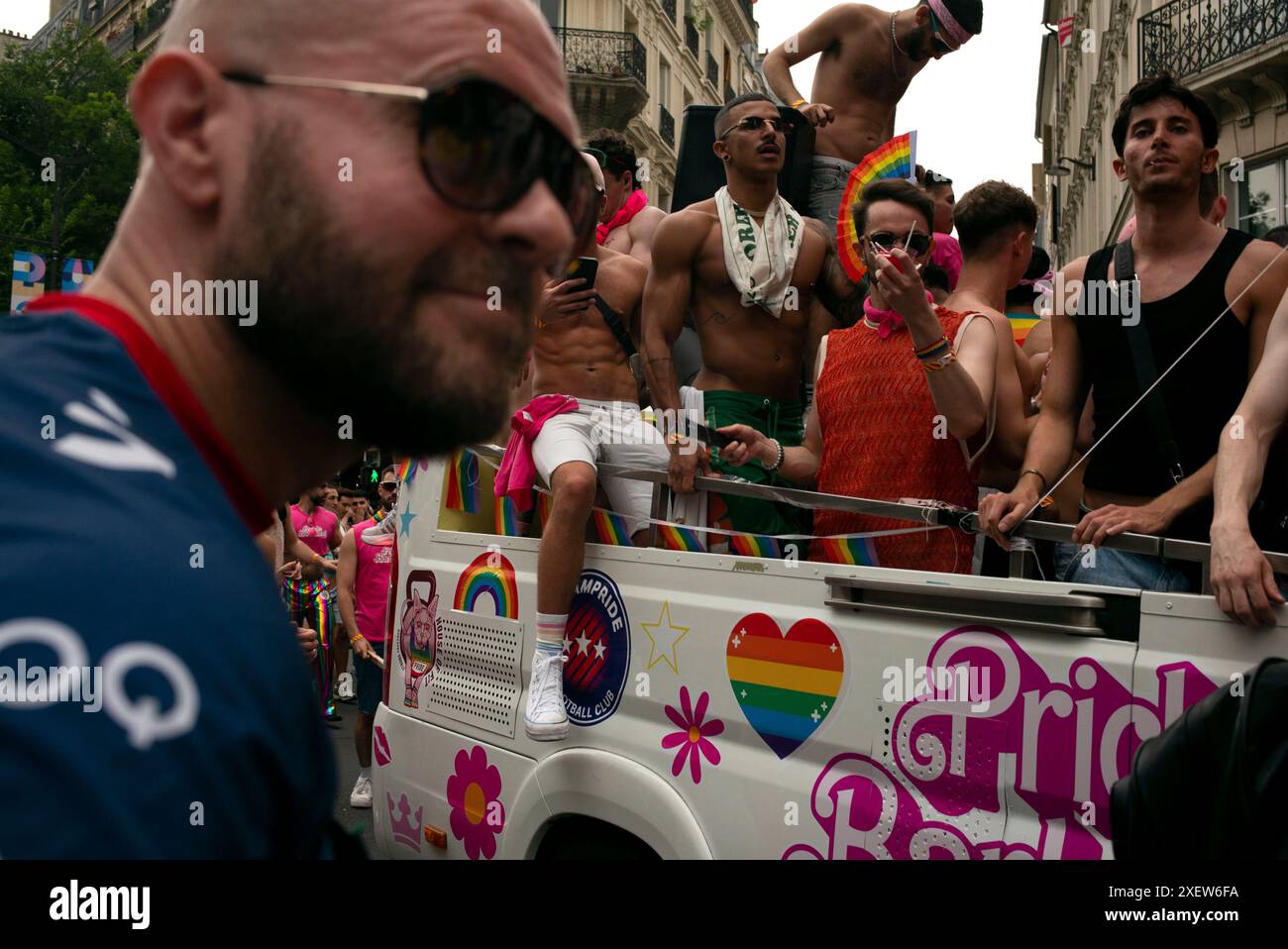 Paris, France, France. 30th June, 2024. Paris Pride March LGBTQ ...