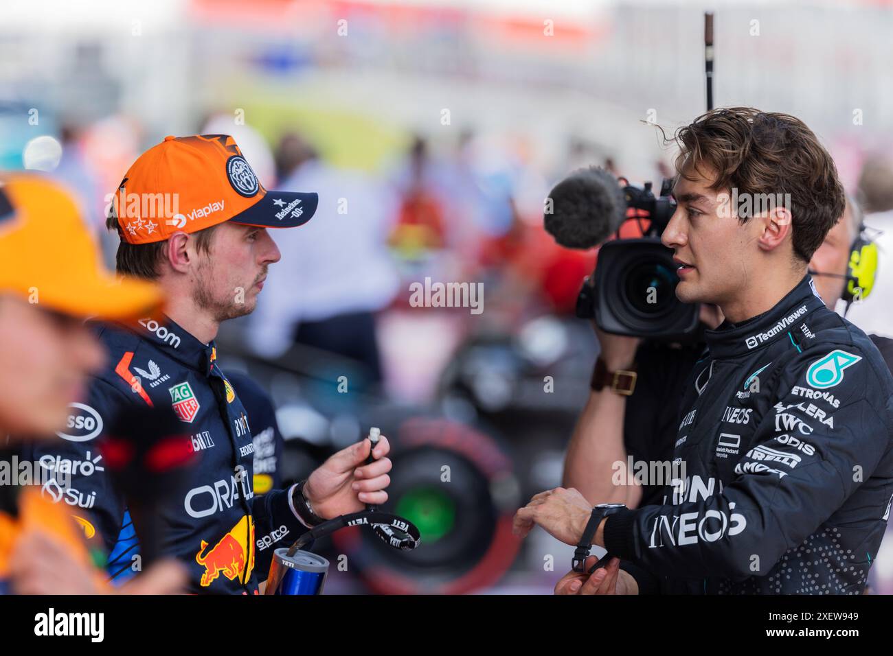 Max verstappen george russell hi-res stock photography and images - Alamy