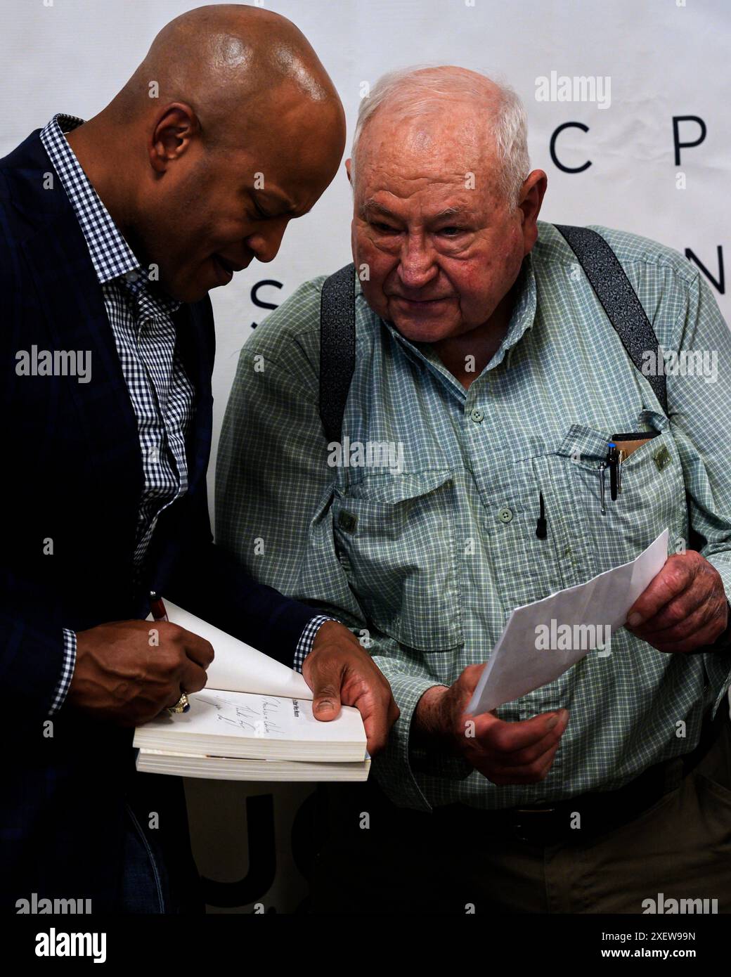 June 29, 2024, Madison, Wisconsin, USA: Maryland Gov. WES MOORE ...