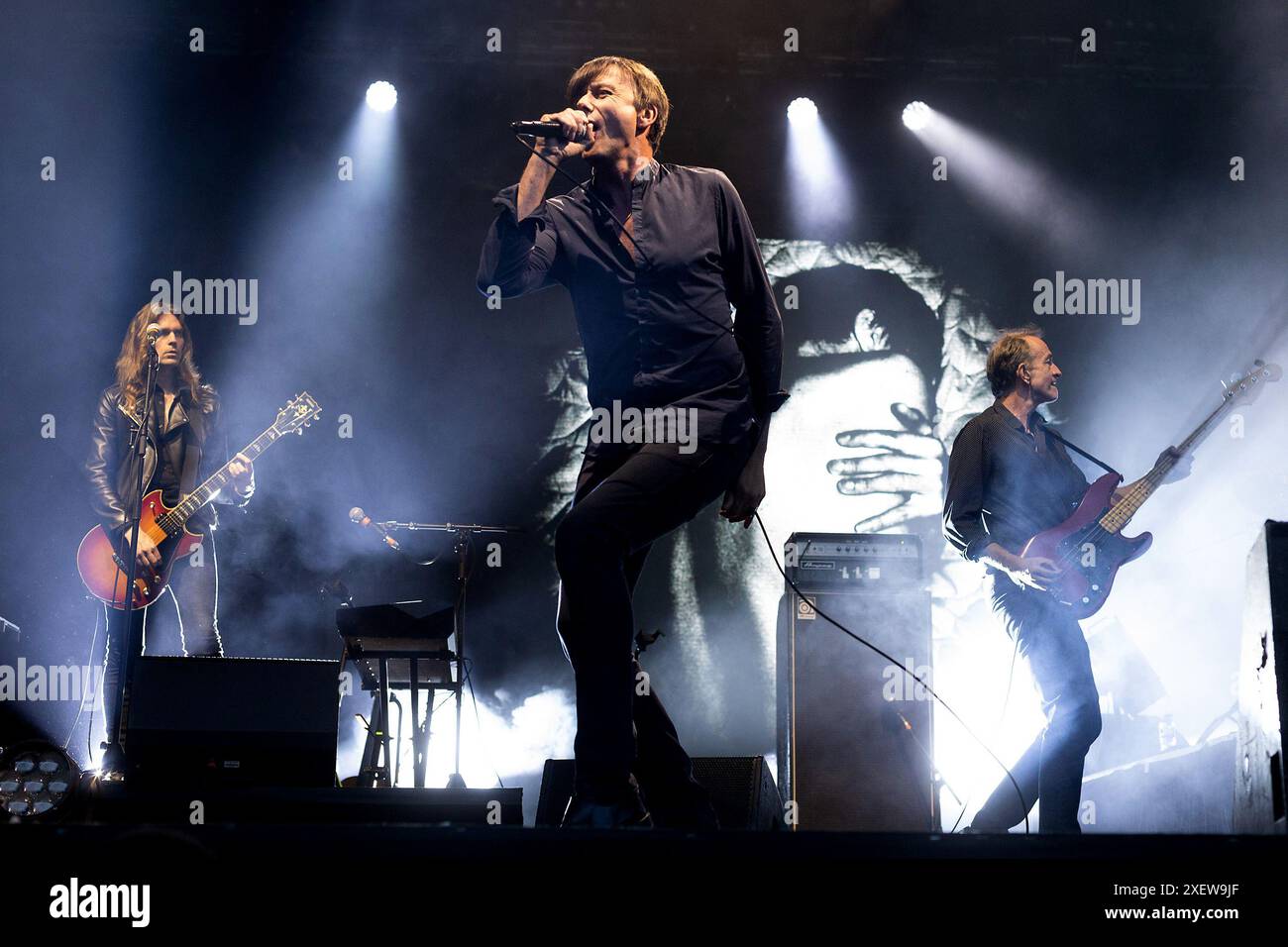 Eden Project, Bodelva, UK 29TH Jun 2024. ,Suede perform at the 2024 ...
