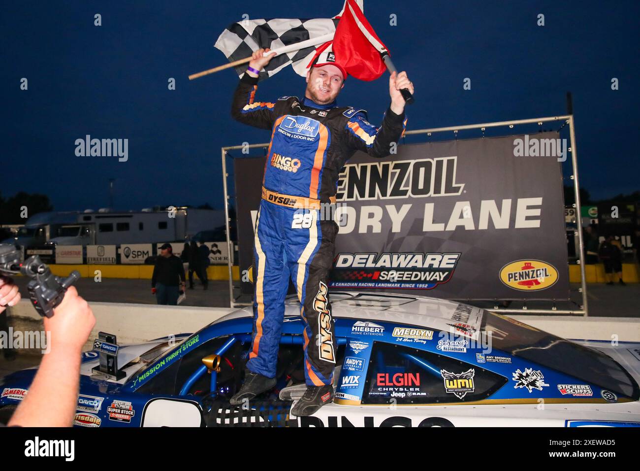 Delaware, Canada. 28th June, 2024. The APC Series comes to Delaware ...