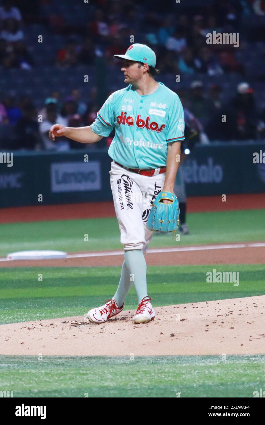 Mexico City, Ciudad de Mexico, Mexico. 28th June, 2024. Trevor Bauer ...