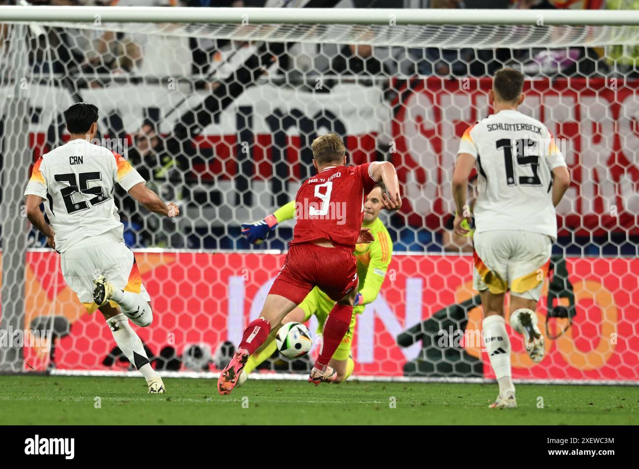 Rasmus Hojlund (Denmark)Manuel Neuer (Germany)Emre Can (Germany)Nico ...