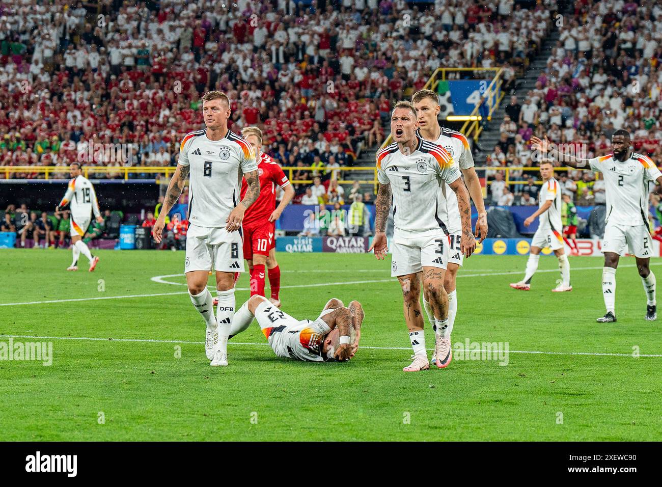 Rasmus Winther Hojlund (Daenemark #09) Manuel Neuer (Deutschland #01 ...