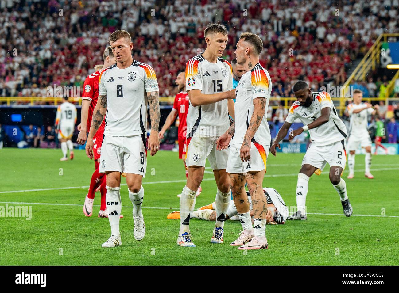 Rasmus Winther Hojlund (Daenemark #09) Manuel Neuer (Deutschland #01 ...