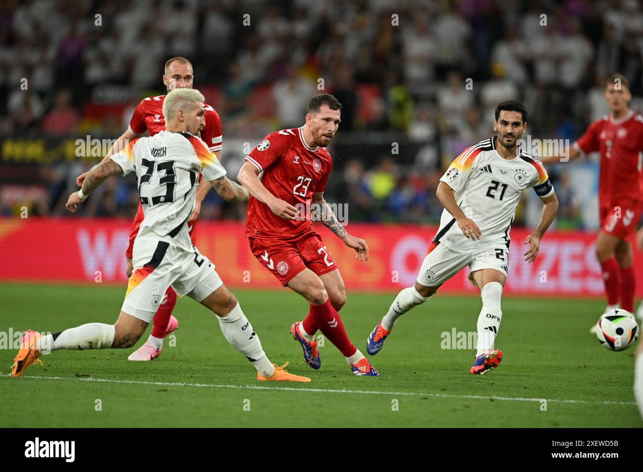 Robert Andrich (Germany)Pierre-Emile Hojbjerg (Denmark)IIlkay Gundogan ...