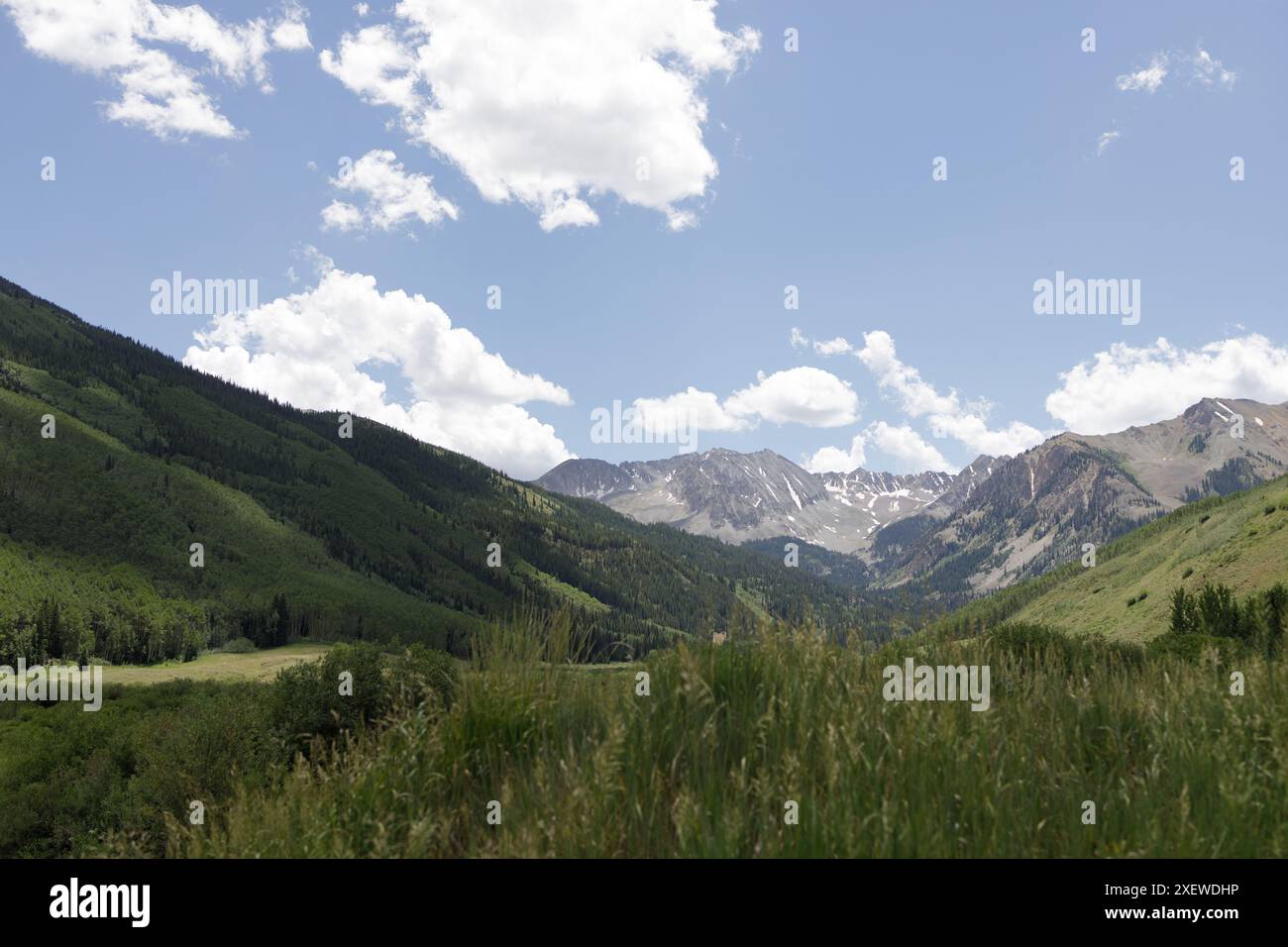 Scenic mountains in Aspen, CO Stock Photo - Alamy