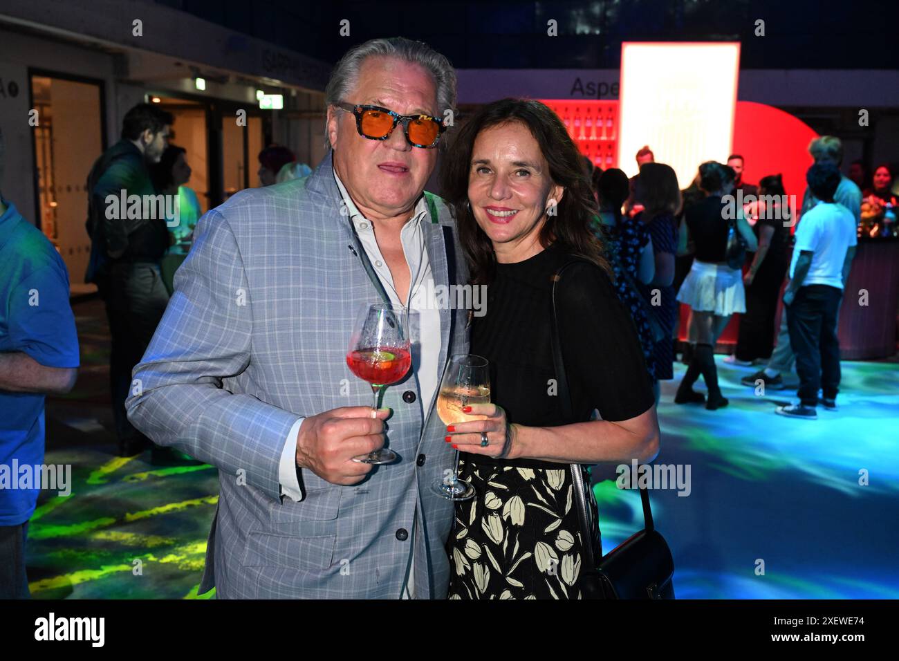 Munich, Germany. 29th June, 2024. Actor Michael Brandner and his wife ...