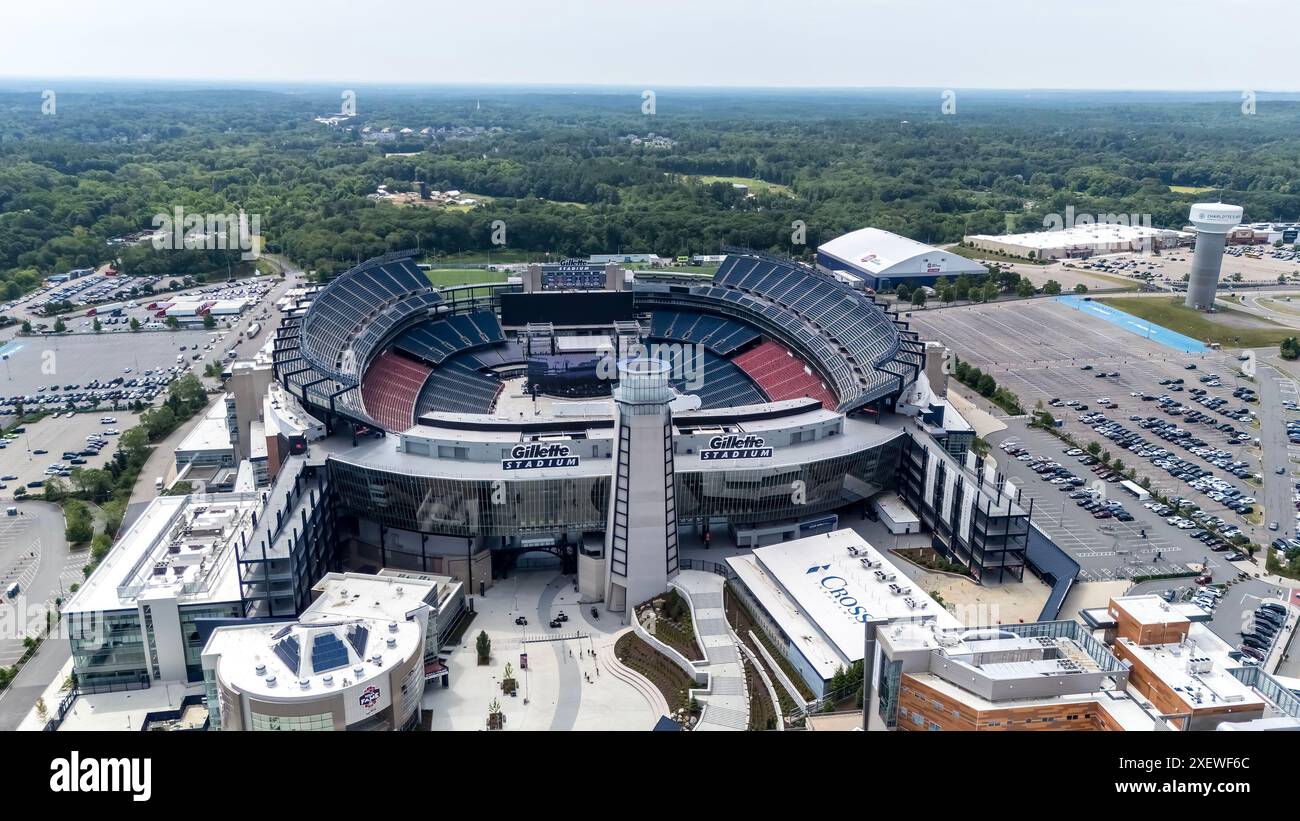 Foxborough Ma USA 26th June 2024 Gillette Stadium Home To The Foxborough Ma USA 26th June 2024 Gillette Stadium Home To The