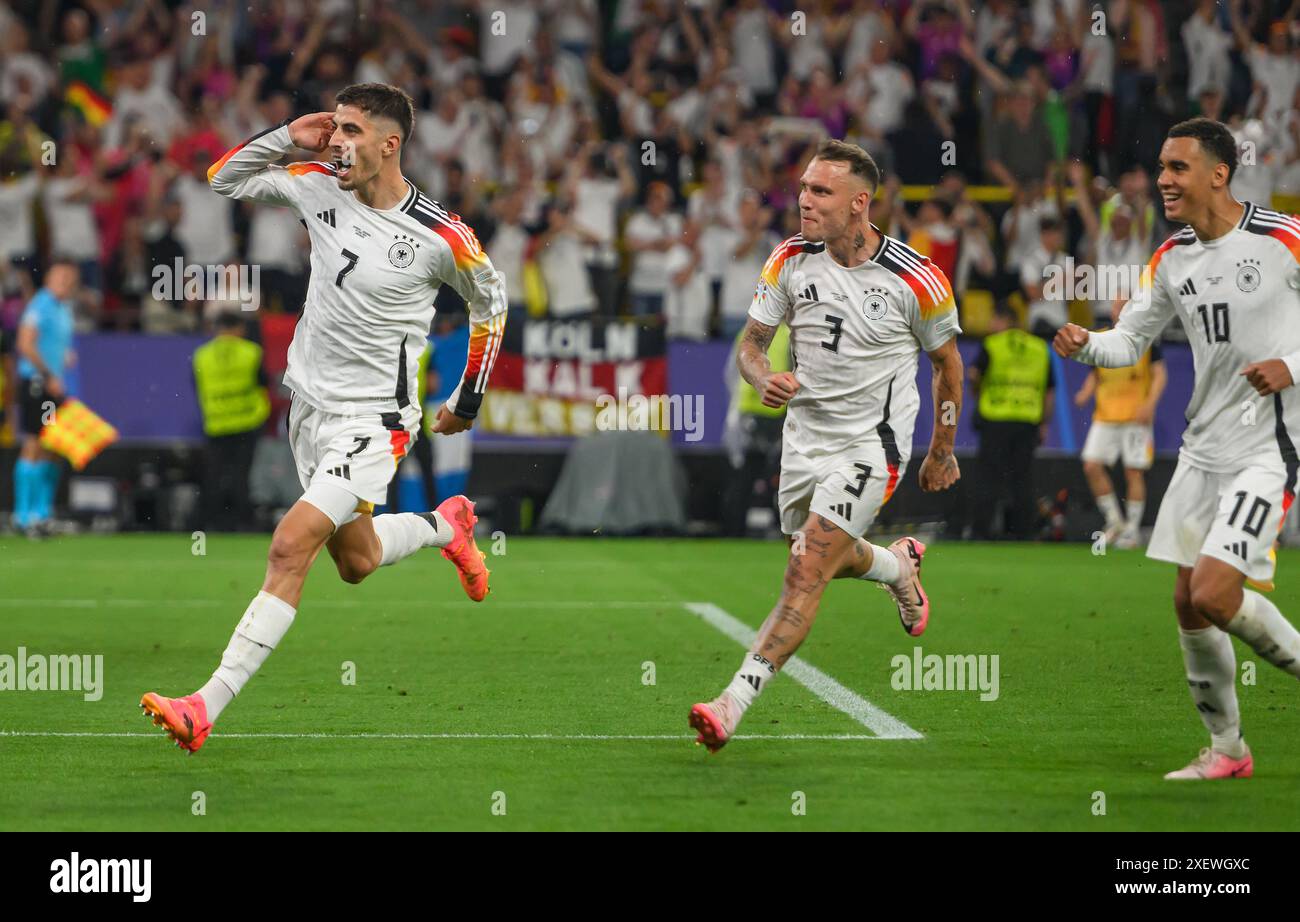 Dortmund, Germany. 29 Jun 2024 - Germany v Denmark - UEFA Euro 2024 ...