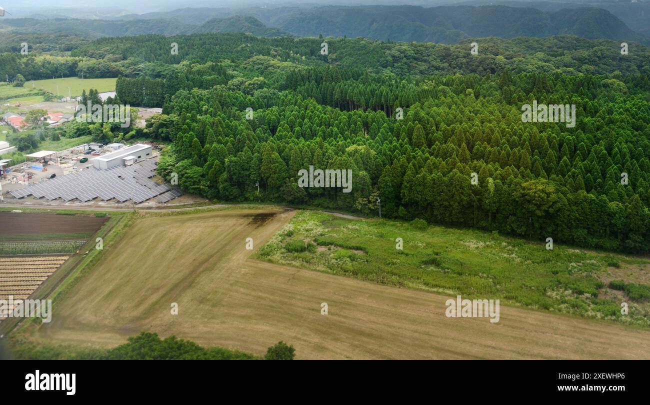 Japan kyushu aerial hi-res stock photography and images - Alamy