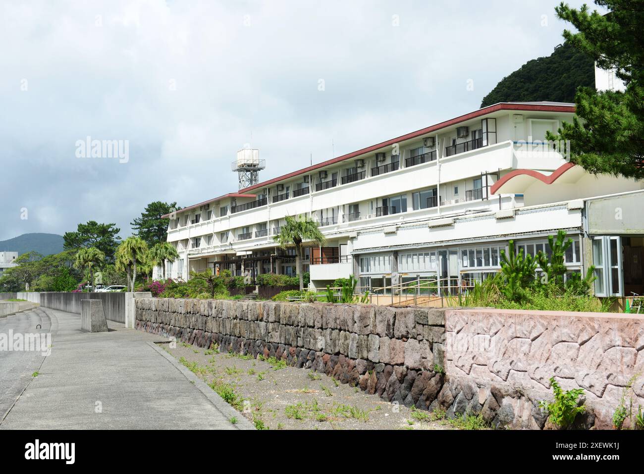 The Kyukamura hotel in Ibusuki, Japan Stock Photo - Alamy
