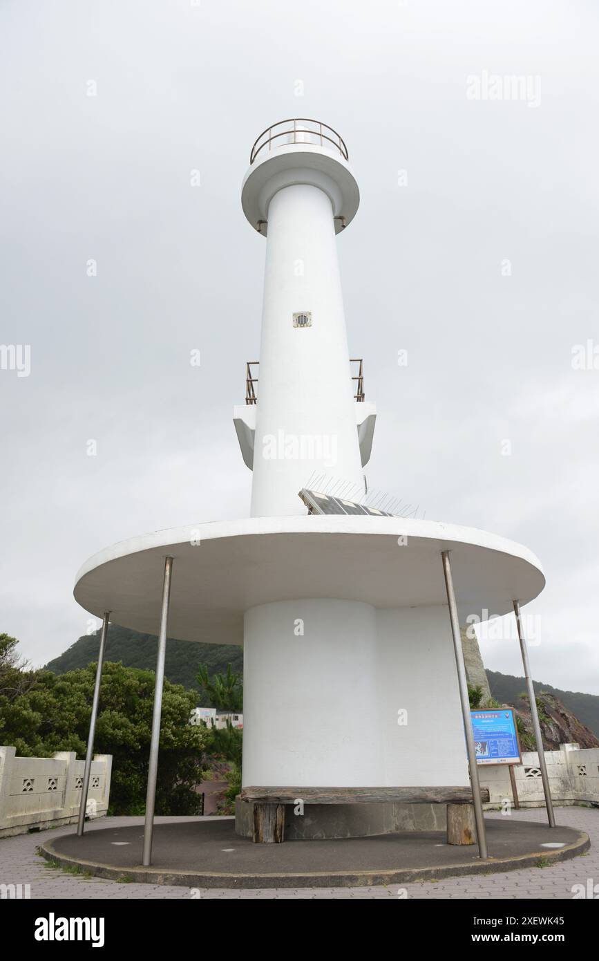 The lighthouse at Cape Nagasakibana in Kyushu, Japan Stock Photo - Alamy