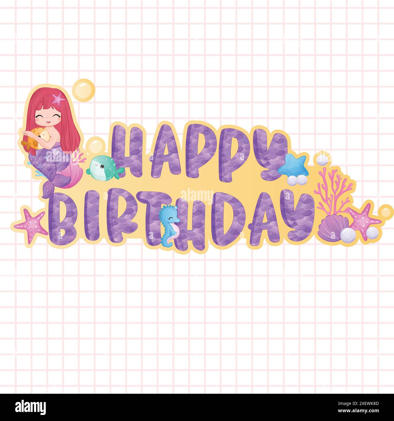 Happy birthday greeting card vector Stock Vector Image & Art - Alamy