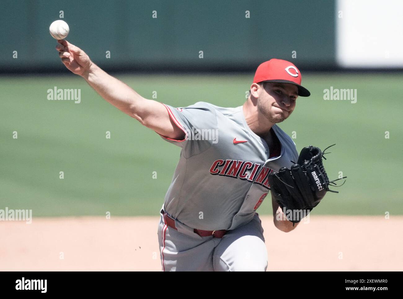 St. Louis, United States. 29th June, 2024. Cincinnati Reds starting ...