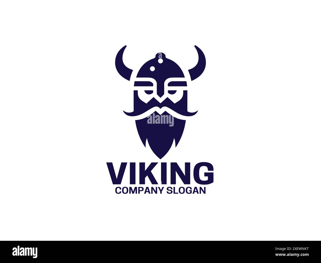 Viking Logo Design Icon Symbol Vector Template. Human Viking Logo ...