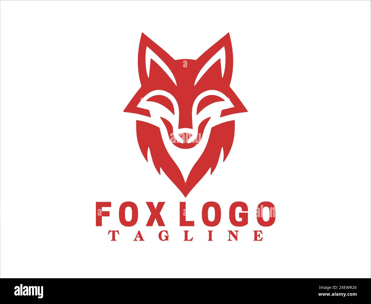 Elegant fox logo Stock Vector Images - Alamy