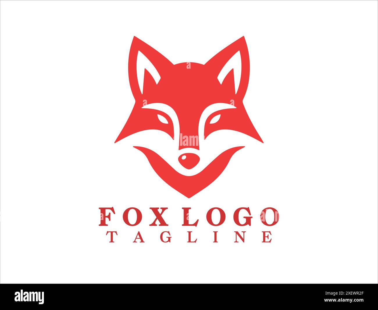 Elegant fox logo Stock Vector Images - Alamy