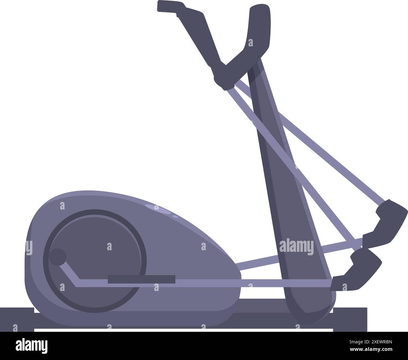 Elliptical bicycle Stock Vector Images - Alamy