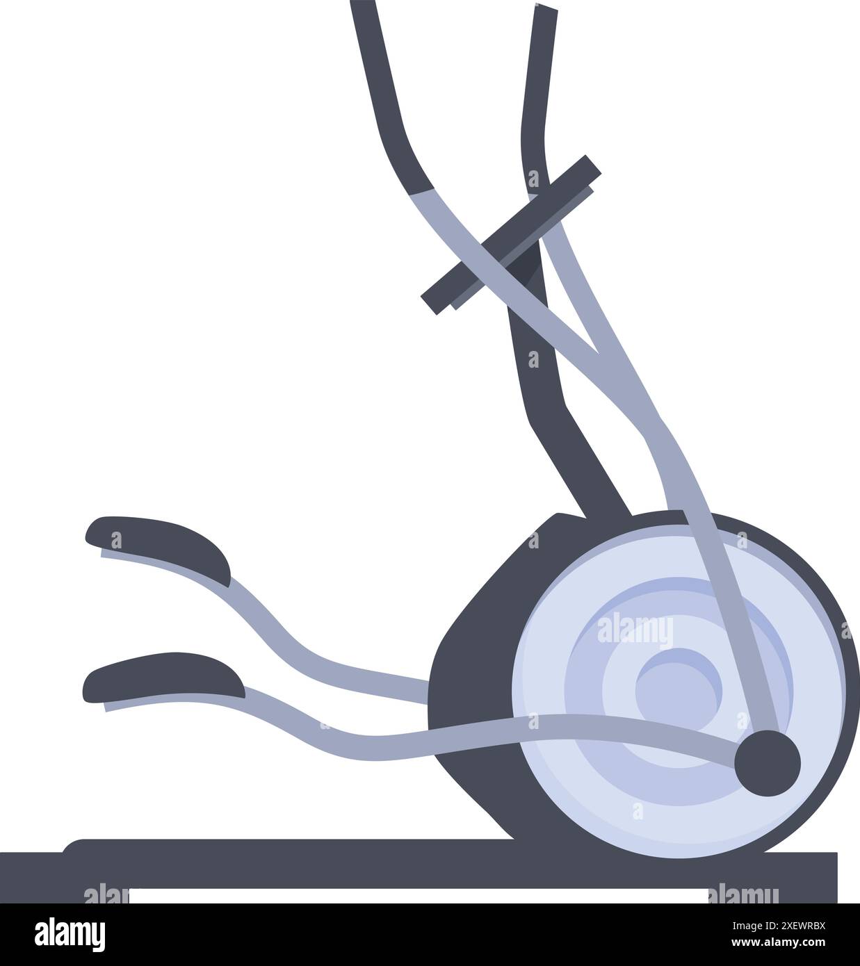 Elliptical trainer monitor Stock Vector Images - Alamy