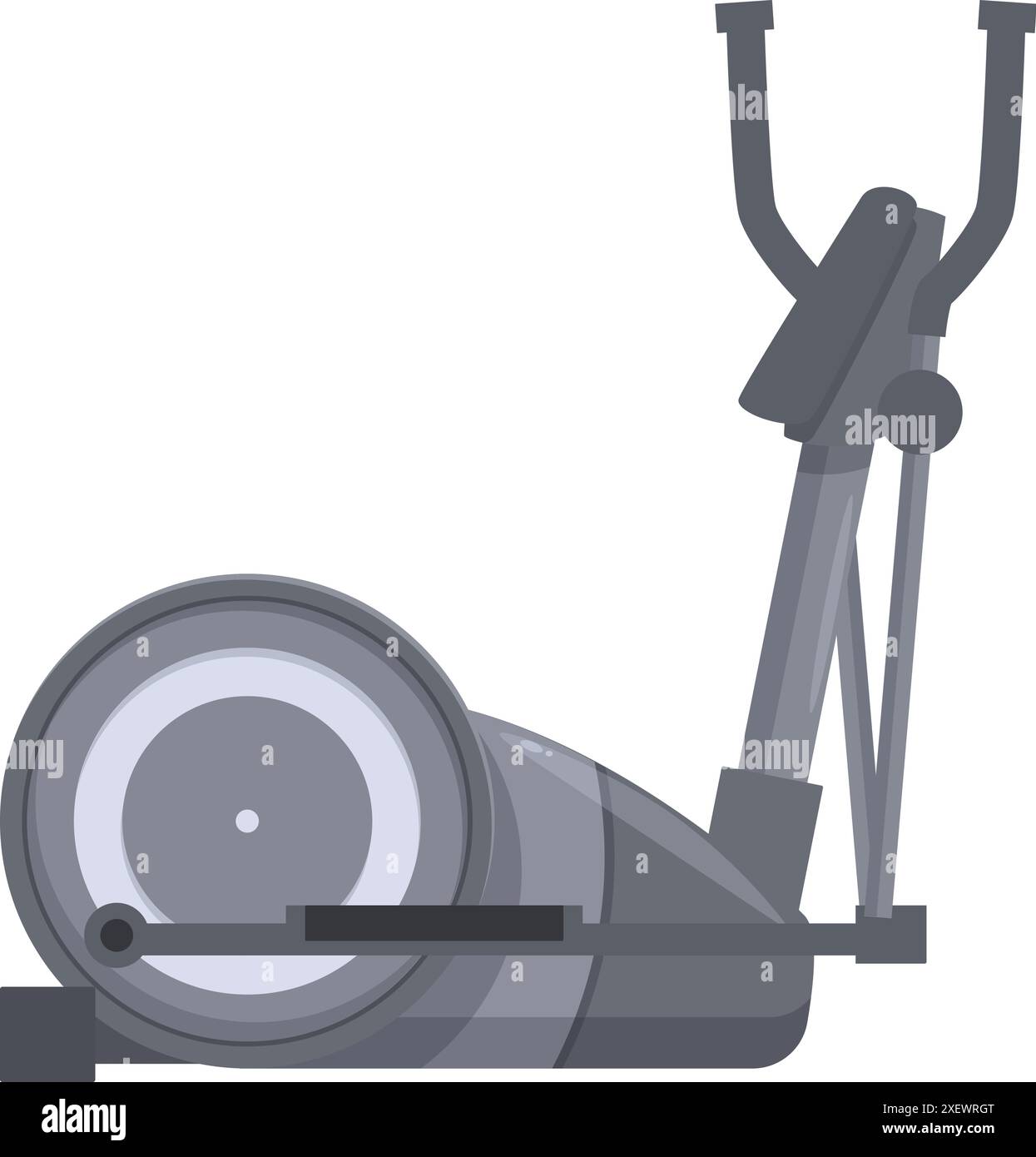 Elliptical bicycle Stock Vector Images - Alamy