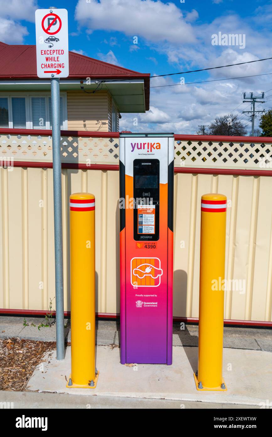 Yurika Electric Charging Station at Stanthorpe, queensland, australia ...