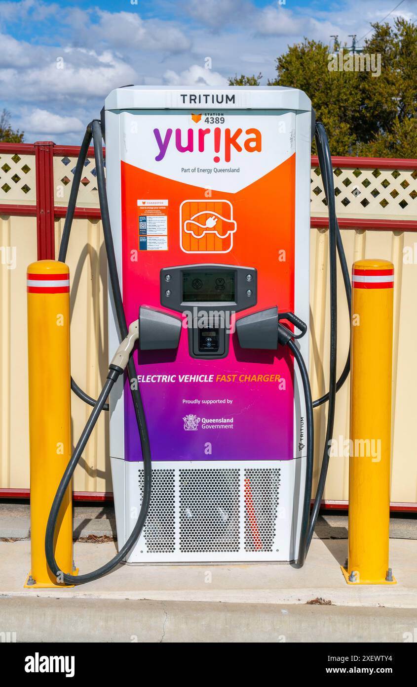 Yurika Electric Charging Station at Stanthorpe, queensland, australia ...