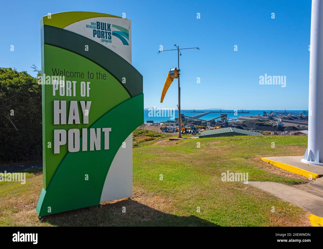 Two coal terminals at the port, Hay Point Coal Terminal (HPCT) and ...