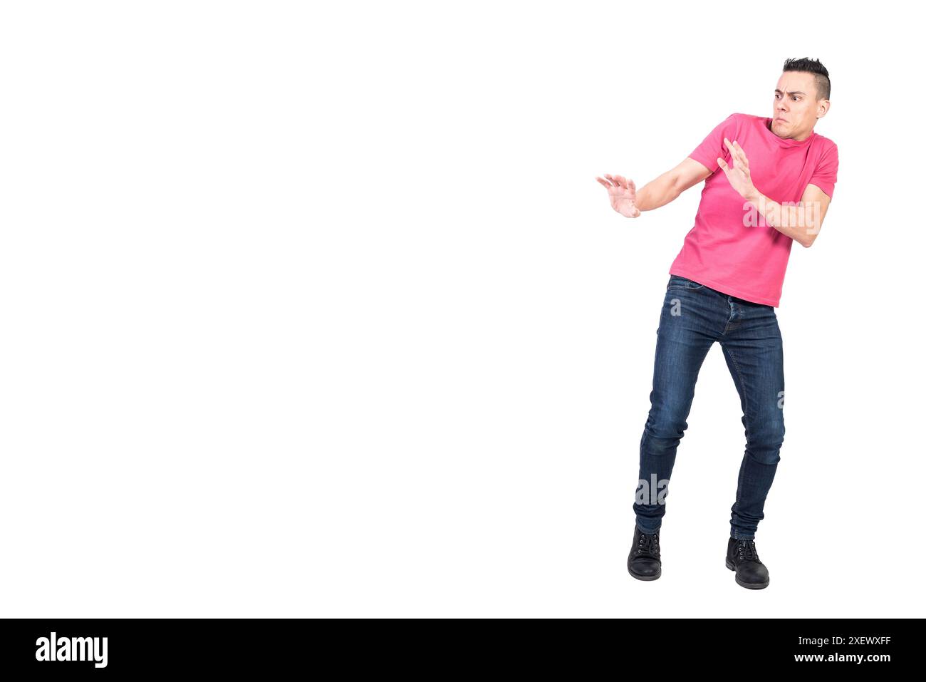 Alert reaction Cut Out Stock Images & Pictures - Alamy