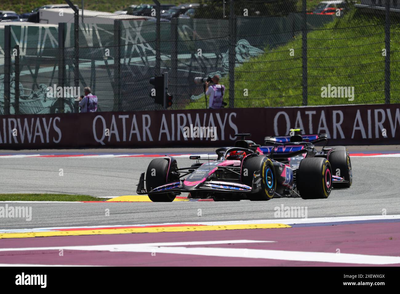 Esteban Ocon (FRA) - Alpine F1 Team - Alpine A524 - Renault during Sprint Race of Formula 1 ...
