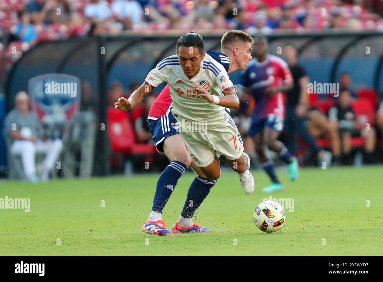 June 29, 2024, Frisco, Texas, USA: FC Cincinnati midfielder YUYA KUBO ...